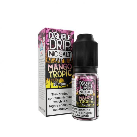 Double Drip Mango Tropic Nic Salt E-liquid 10ml | Double Drip UK