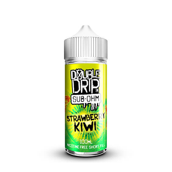Double Drip Strawberry Kiwi Shortfill E-liquid 100ml | Double Drip UK